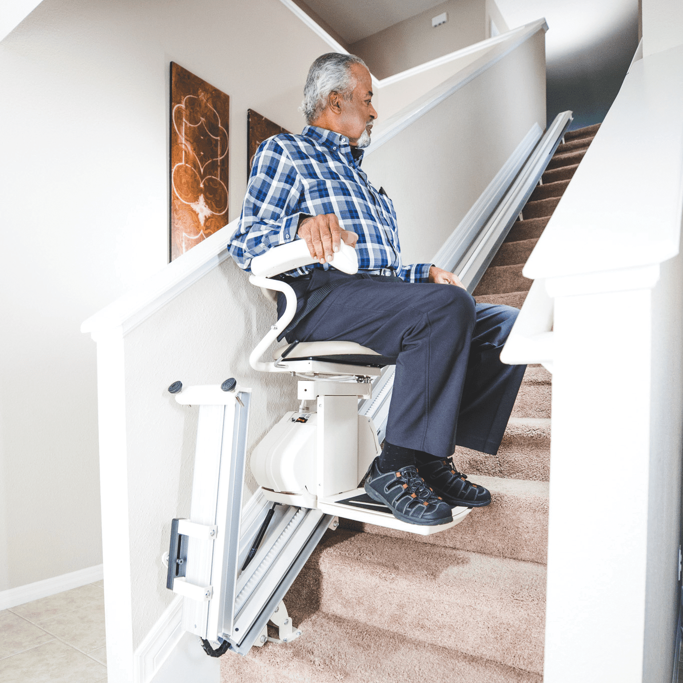 Curved Stair Lifts - Installation
